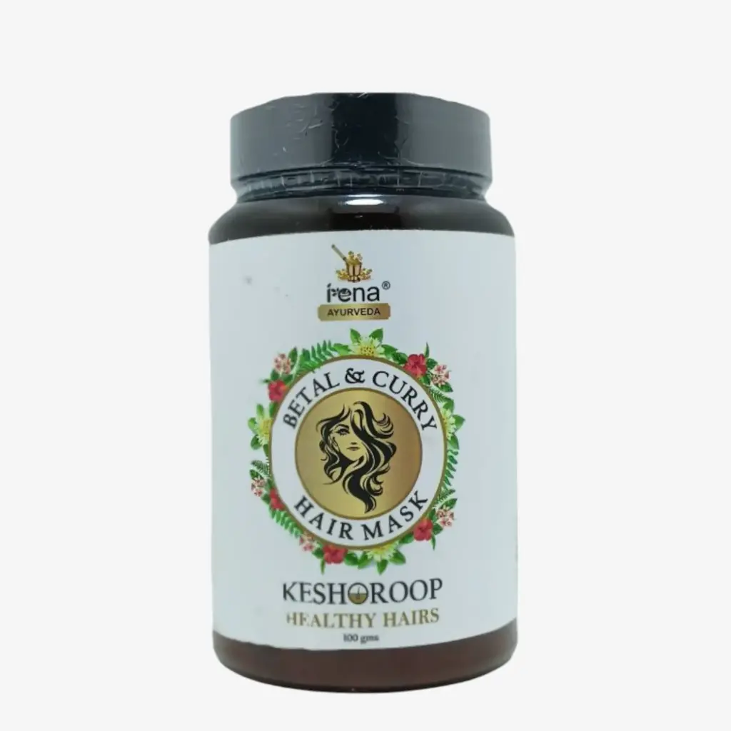 Betal & Curry Hair Mask (Keshoroop) | IENA Ayurveda India #LookYounger ...